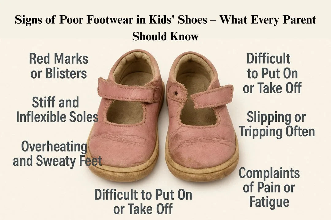 Signs of Poor Footwear in Kids' Shoes – What Every Parent Should Know