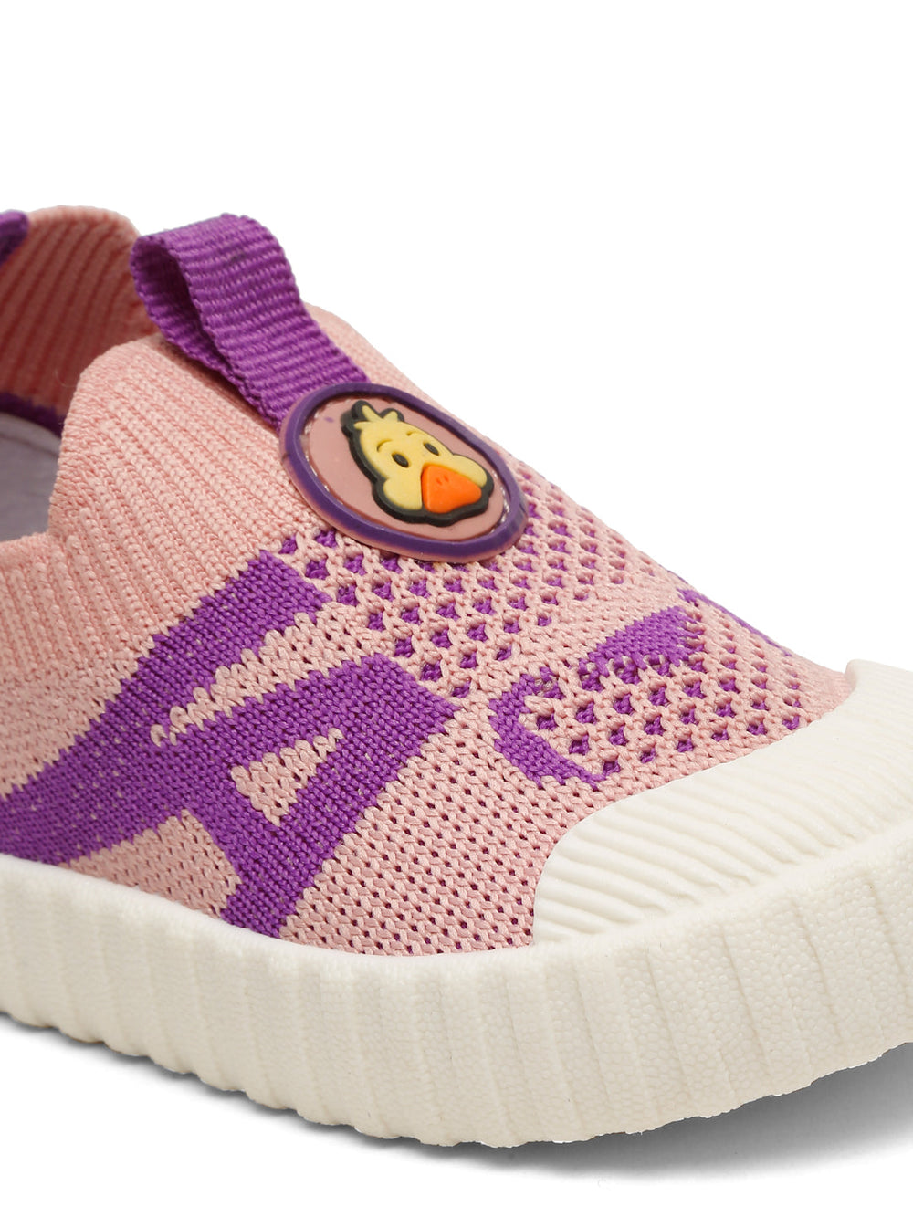 Ducky Toddler First Step Shoes - Pink & Purple (Unisex)