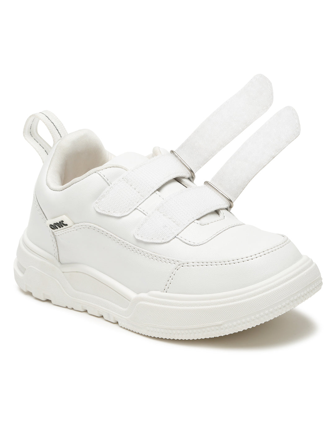 SuperKool Lace-Free School Shoes White Unisex | Lightweight Comfort | ONYC