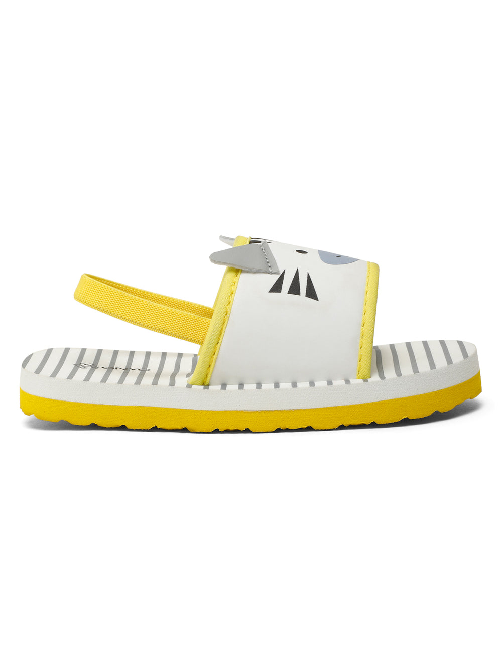 Premium Zebra Artistic Sliders - White (Unisex)